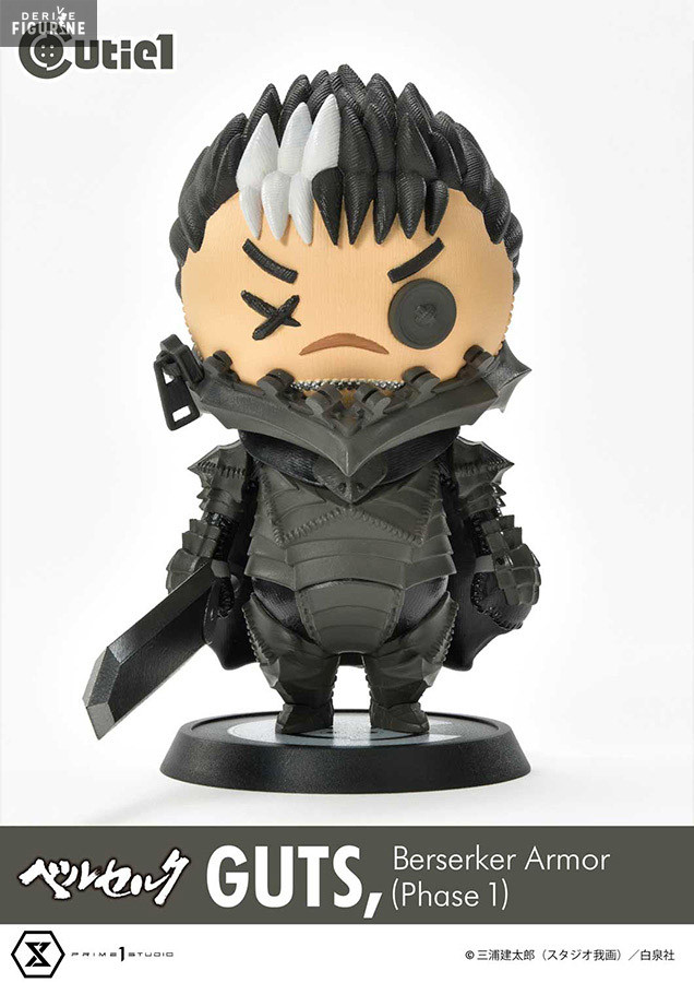 Figurine Guts Armor Phase 1 ou 3, Cutie1 - Berserk - Prime 1 Studio