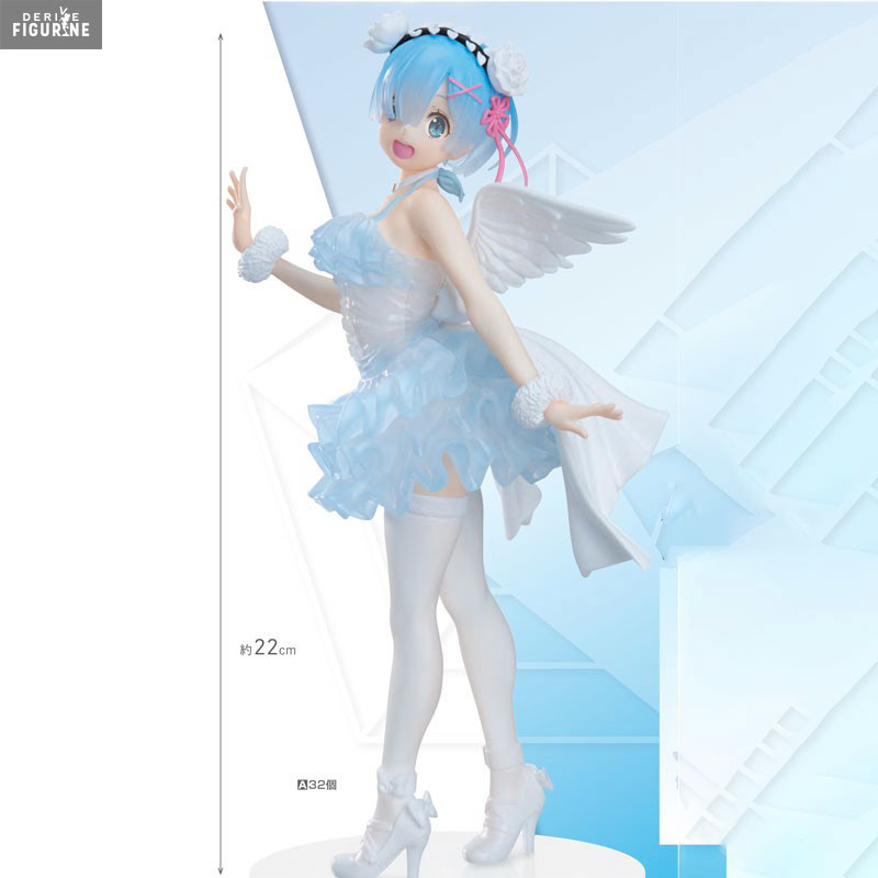 Figure Ram Devil or Rem Angel, Espresto Est Clear & Dressy - Re:Zero ...