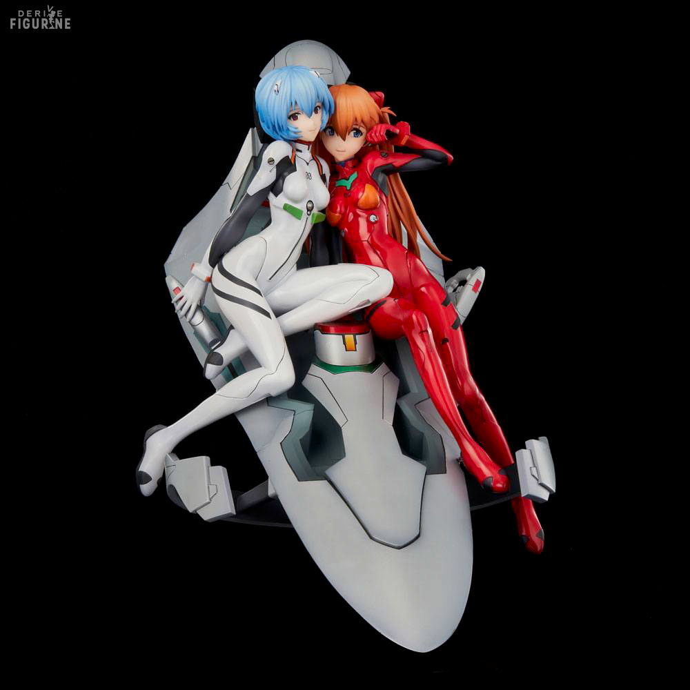 Rei & Asuka Twinmore Object figure - Neon Genesis Evangelion - Union Creative