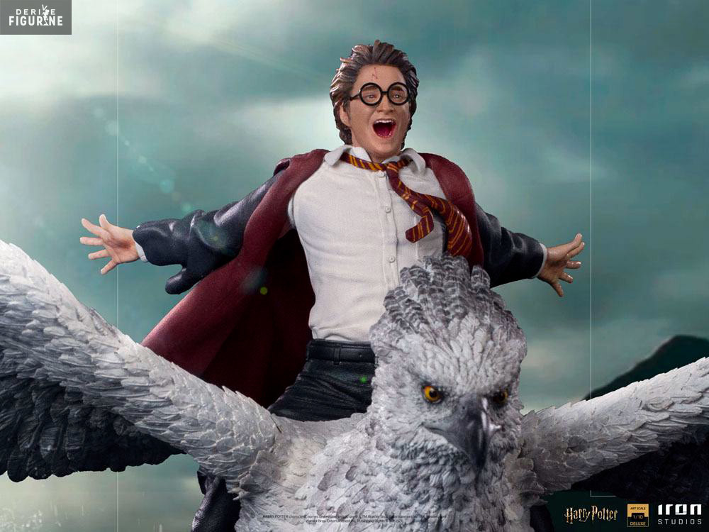 Figurine Harry Potter and Buckbeak, Deluxe Art Scale - Harry Potter ...