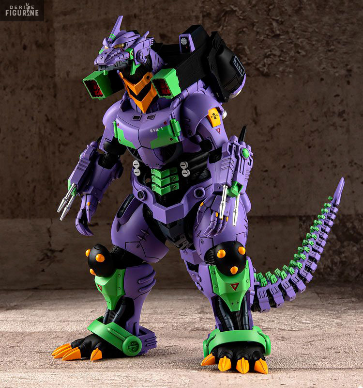 Type-3 Kiryu EVA Unit-01 Color figure - Godzilla vs Evangelion - Aoshima