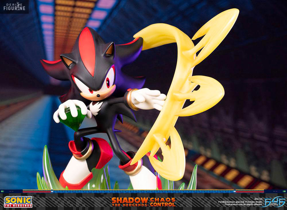Figurine Shadow (Chaos Control) ou Super Shadow - Sonic the Hedgehog ...